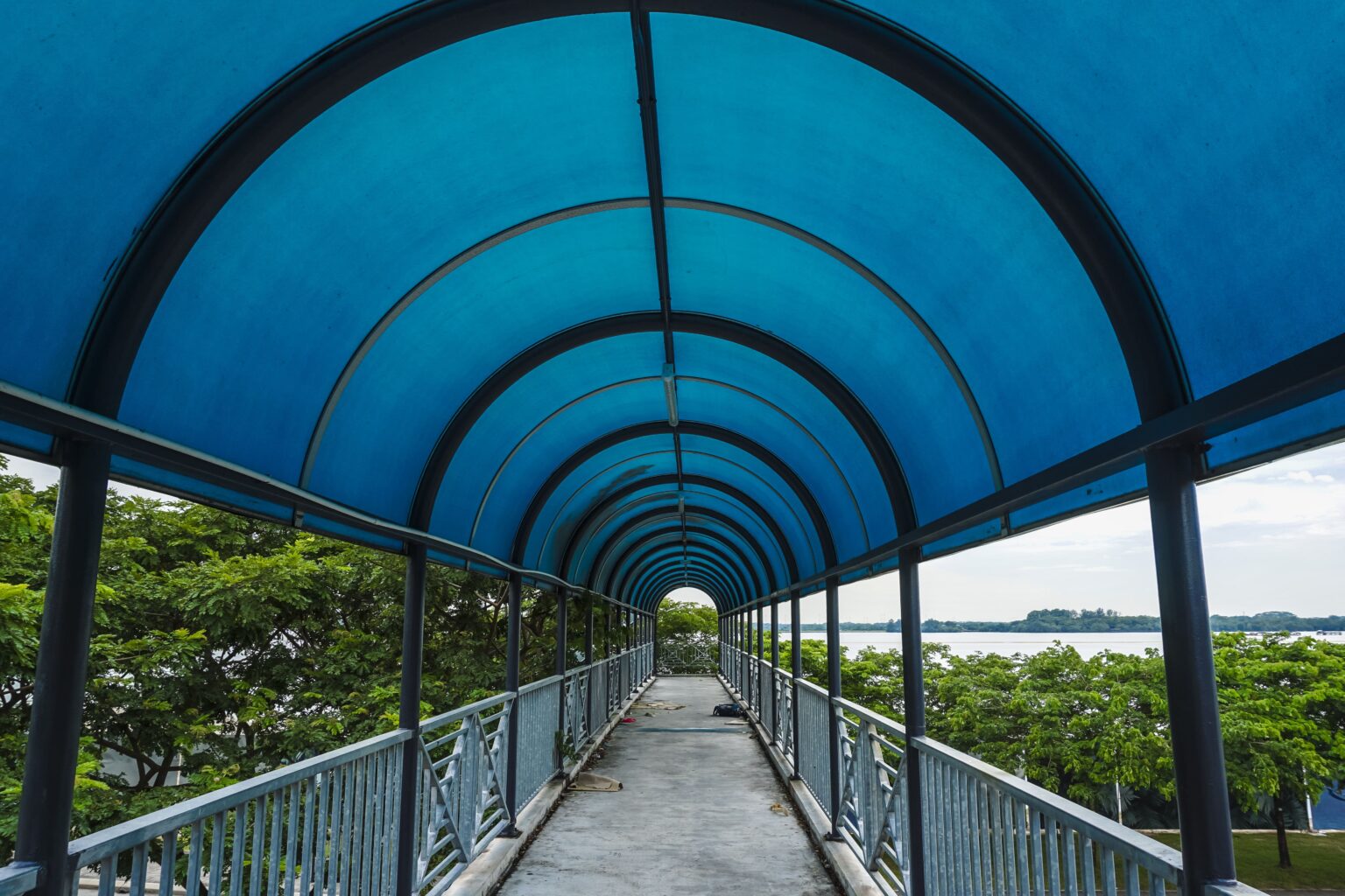 Using Skylight Roofing in Walkways - Duralon